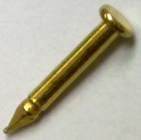 Clavitos Laton (1,1×9 mm) 1000 ud. – Loba Manualidades