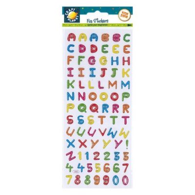 Stickers Alfabeto Infantil – Loba Manualidades
